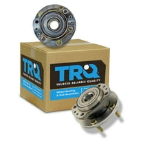 TRQ 4 Piece Front & Rear Wheel Bearing & Hub Assembly Kit for Chrysler ...