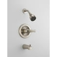 Peerless PTT188773 Core Bath Tub Valve Faucet & Shower Head Trim Kit ...