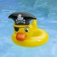 Swimline 22" Yellow Pirate Duck Swimming Pool Inner Tube Float ...