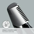 Body Hair Trimmer for Men, Cordless Waterproof Design, V-Shaped Trimmer ...