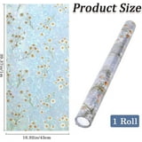 39.4x16.9 Inch Rainbow Window Privacy Film Sun Blocking UV Proof Static ...