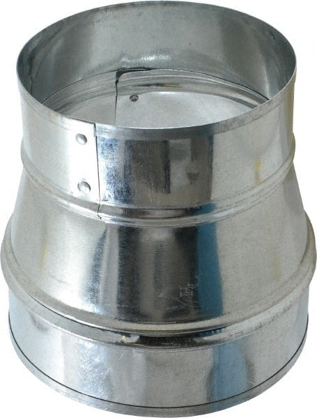 6" ID Galvanized Duct Tapered Reducer without Crimp - Walmart.com