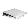 "OMECAL 5"" Aluminum Alloy Adjustable Wheelchair Threshold Ramp for ...