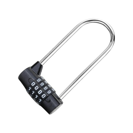 4 Digit Combination Lock, Outdoor Heavy Duty Resettable Code Password ...
