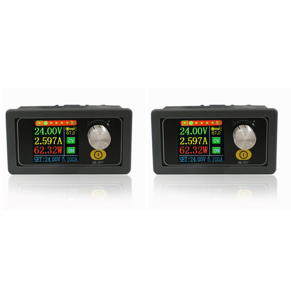 DC Buck Boost Converter CV 0.6-36V 5A Módulo alimentación LCD 4.4 ...