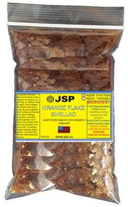 Orange Flake Shellac 1 pound - Walmart.com