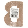 On the Surface Rustic Letter B - 4 Whitewash Wood Finish - Walmart.com