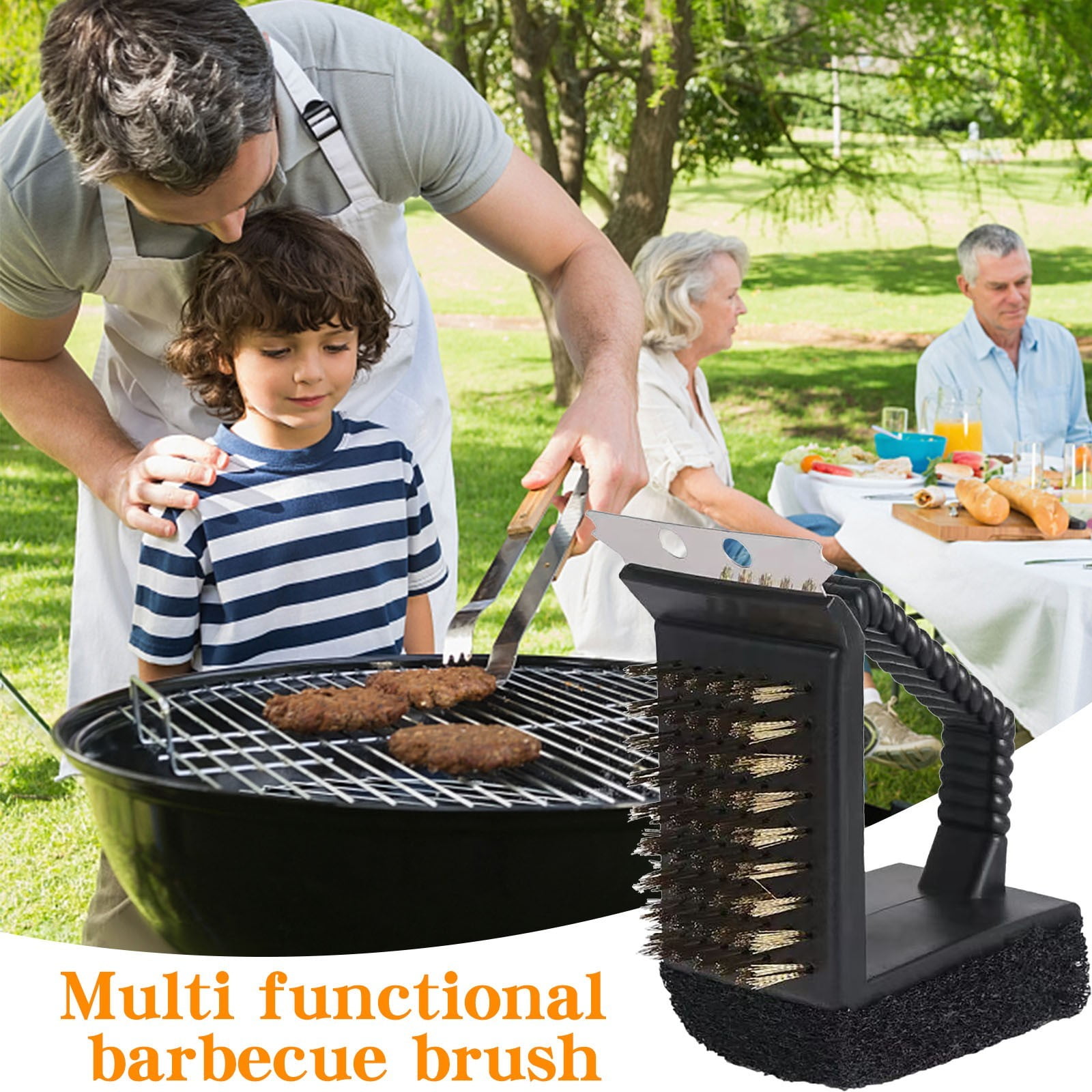 Click here for Amzcrzy Barbecue Brush Bbq Cleaning Steel Brush Bb... prices