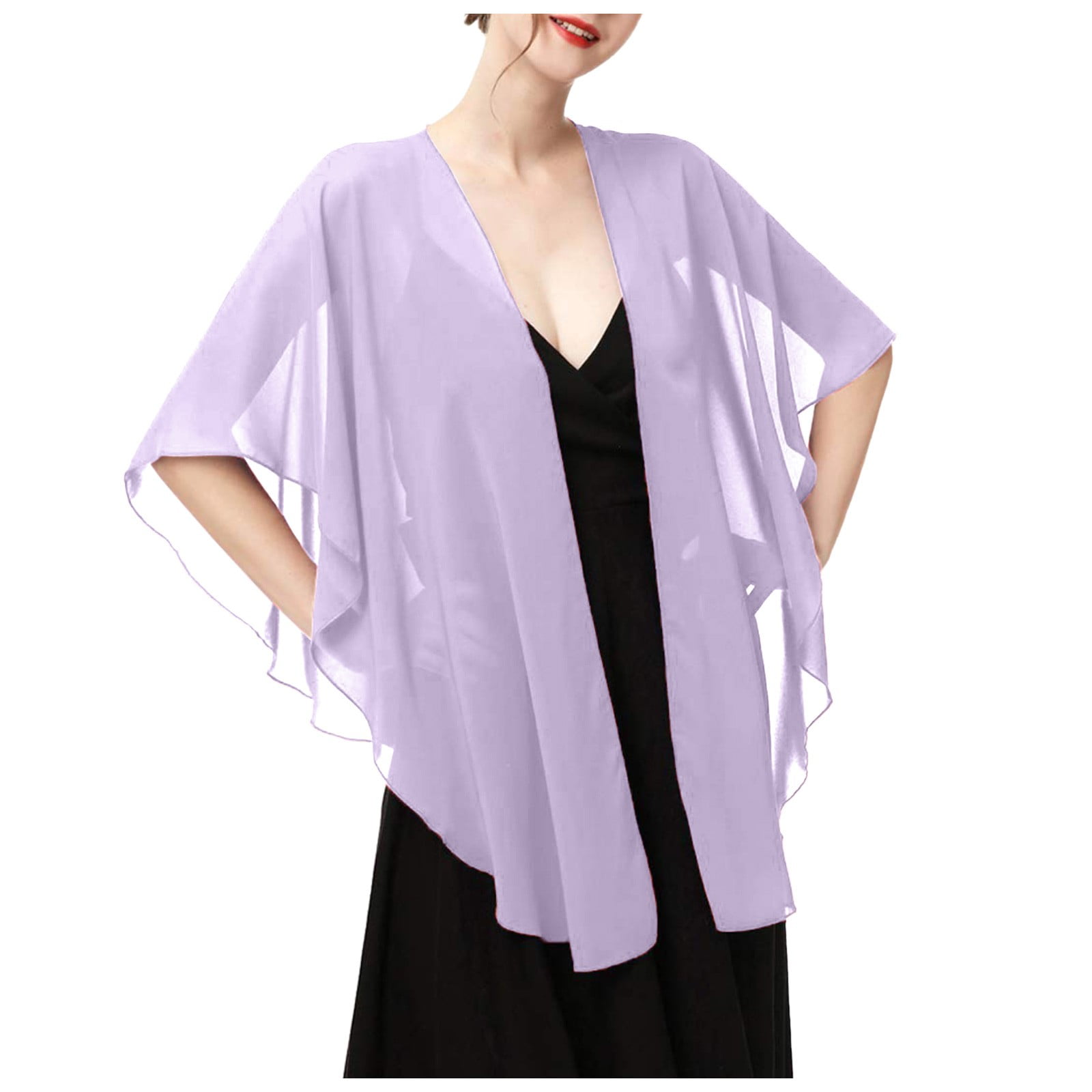 Click here for Aocisk Elegant Chiffon Evening Shawl Wrap For Wome... prices