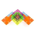 Guidecraft Guidecraft Interlox Squares - 96 Piece Set Interlocking ...