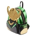 Loki 858350 Loki Master of Mischief Mini Backpack by Loungefly, Black ...