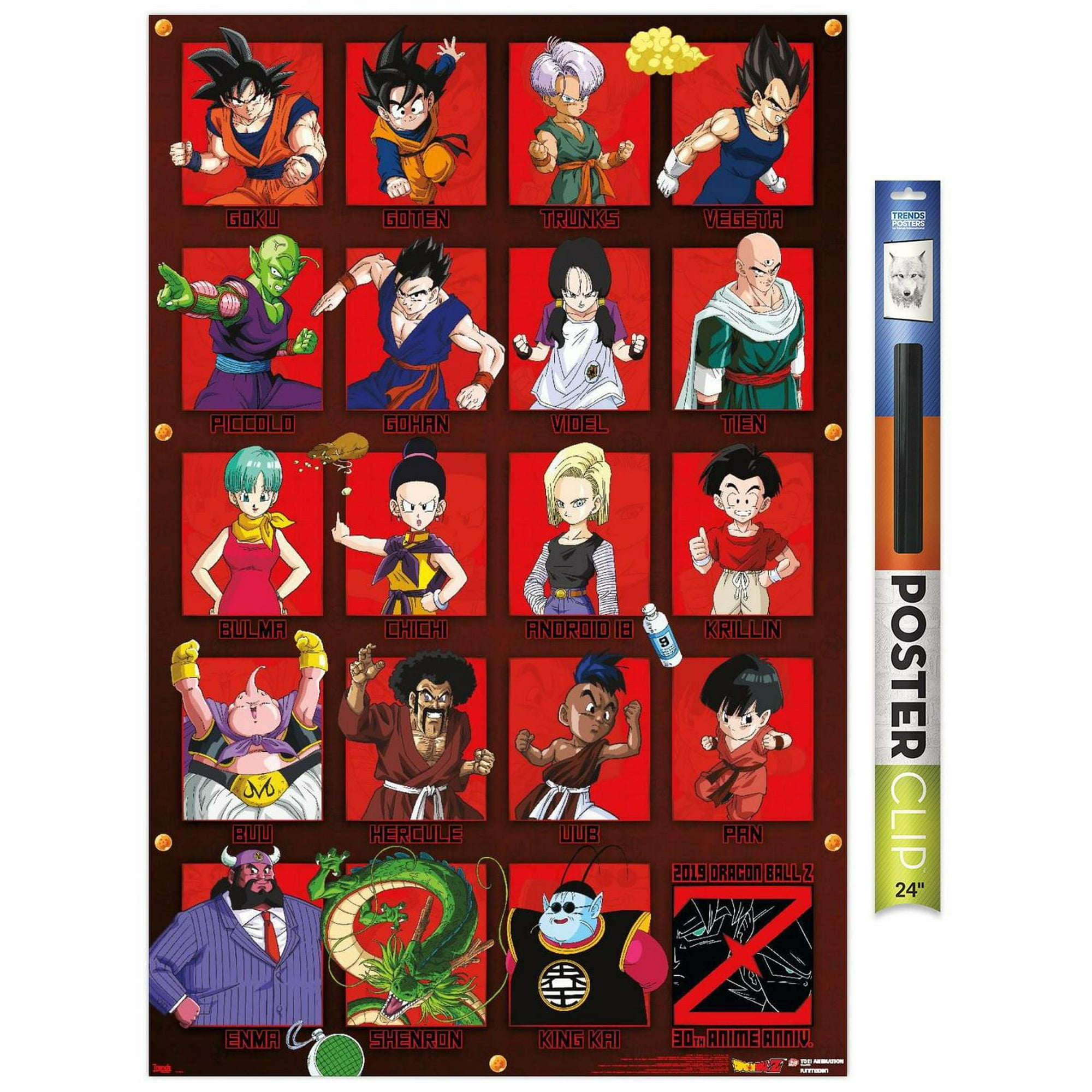 Click here for Trends International Dragon Ball Z - Anniversary W... prices