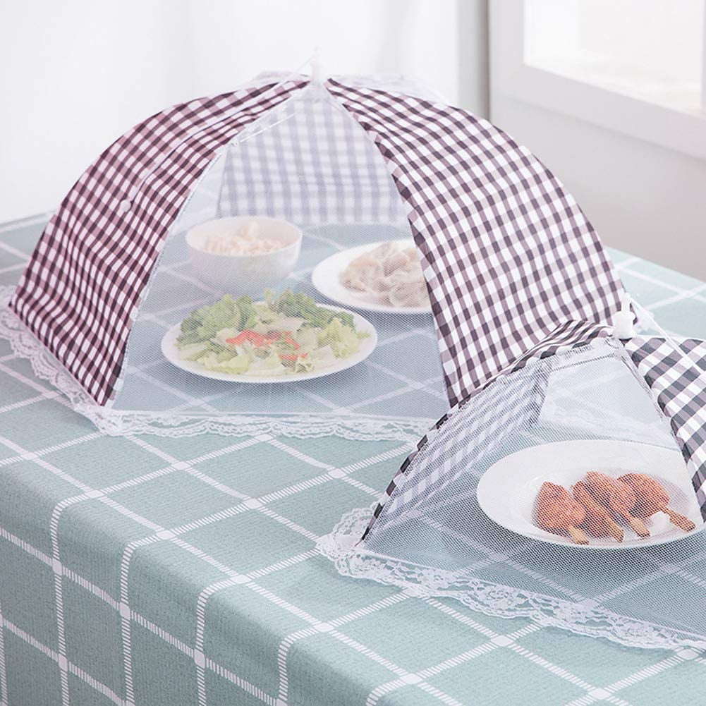 AURORA TRADE Mesh Screen Food Tent Covers, Reusable and Collapsible ...