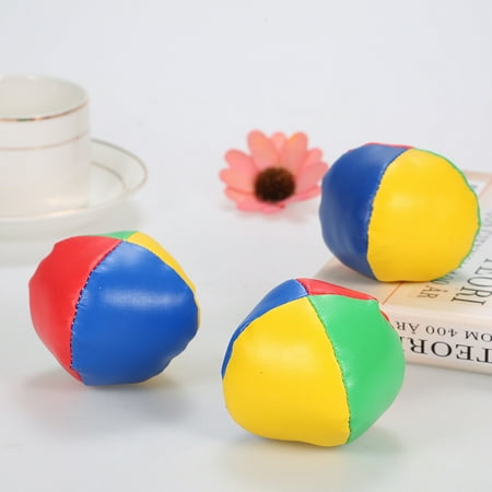 3 Pieces Juggling Balls Circus Ball Kids and Adults Classic Sandbag Fun ...