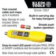 Klein Tools VDV512-100 Coax Explorer 2 Cable Tester with Batteries and ...