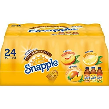 Snapple Iced Tea Variety Pack, 20 fl oz, 24 Ct - Walmart.com