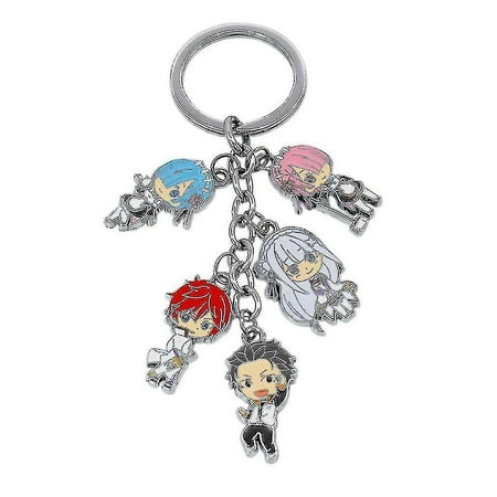 Food Halberd Spirit Of Character Color Metal Doll 5 Pendant Keychai ...