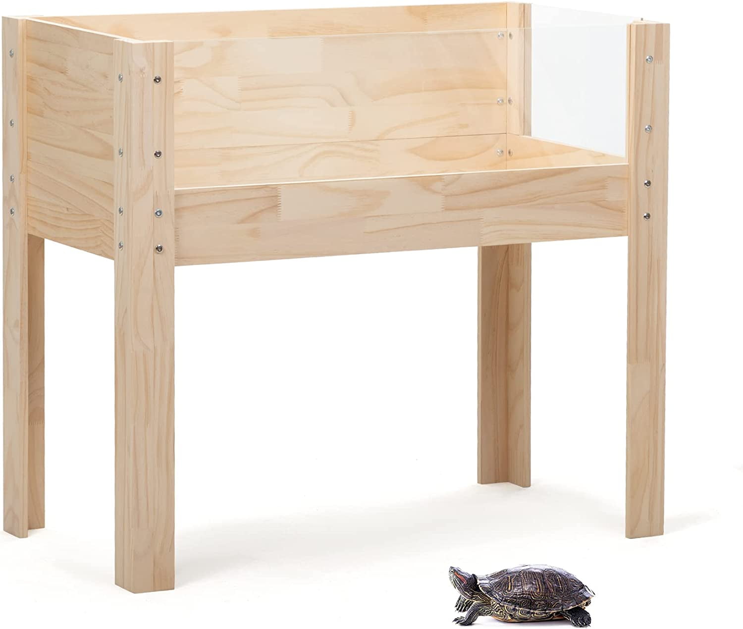 Vivifying Wooden Tortoise Habitat, Large Tortoise Enclosure with A ...