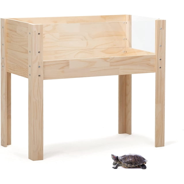Vivifying Wooden Tortoise Habitat, Large Tortoise Enclosure with A ...