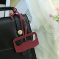 Fashionable PU Leather Keychain for Car and Clothing Use Offering ...