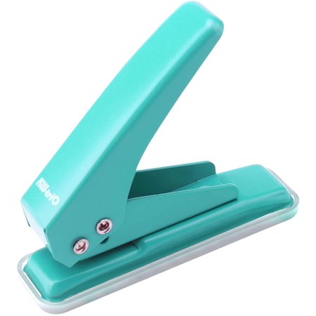 Mini Metal Single Hole Punch 1Hole Paper Puncher 20 Sheet Capacity 6mm ...