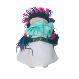 Mexican Handmade Maria Rag Doll with Traditional Dress 7" | Mona de ...