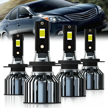 Alla Lighting 10000Lm 6000K H11 LED Headlight Bulbs for 2007-16 ...