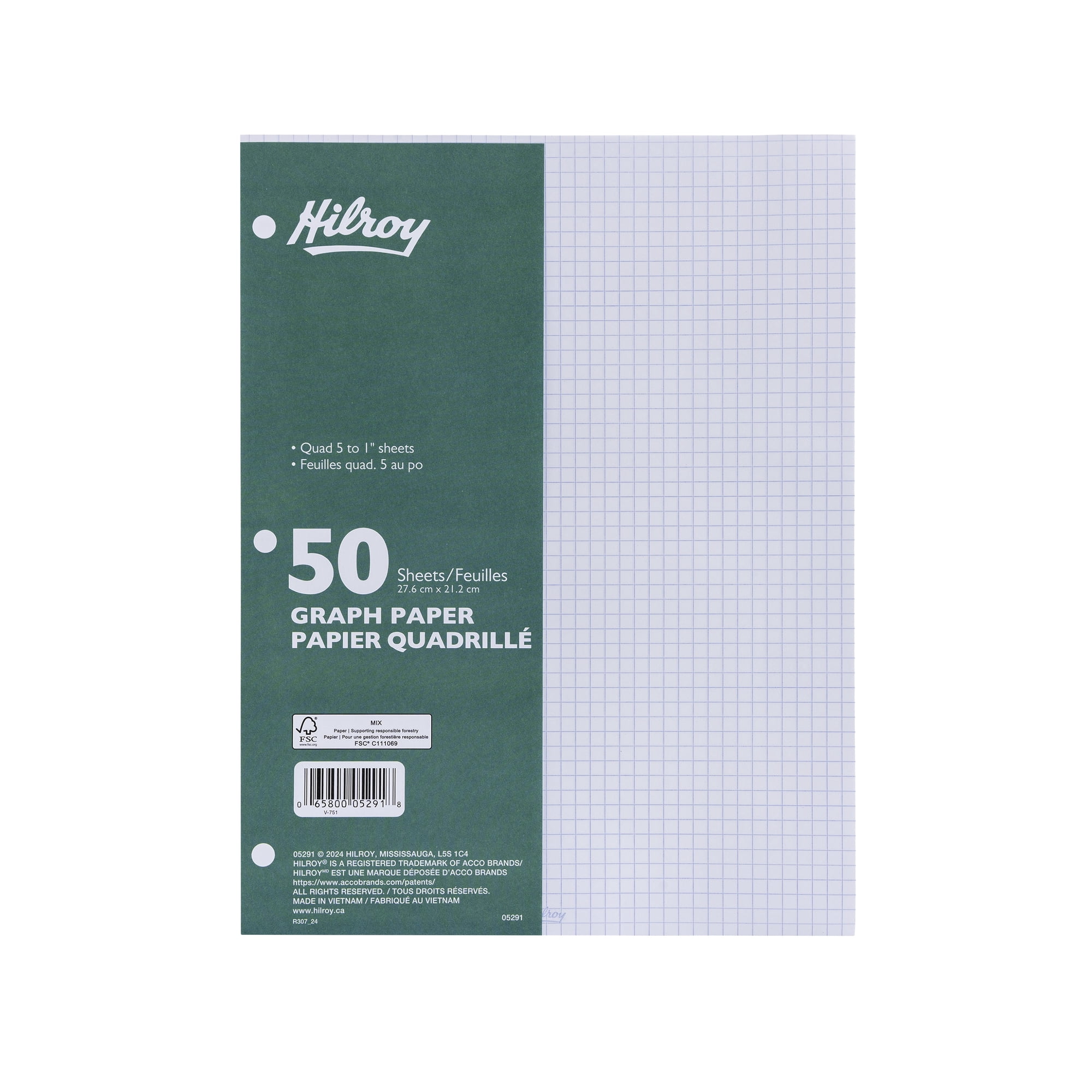 Click here for Hilroy 5:1 Refill Paper Graph prices