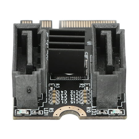 JMB582 Chip Hard Disk Adapter Card, Broad Compatibility Two Ports Easy ...