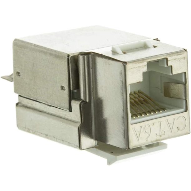Micro Connectors Shielded CAT6A Key Jack - 6 Pack RJ45 Female to 110 Punch Down - Walmart.ca