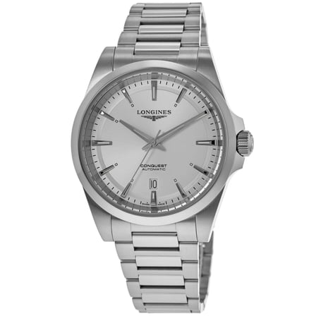 Longines Conquest Automatic Sunray Green Dial Steel Men's Watch L3.830 ...