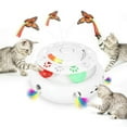 LOPNGLS Exciting and Interactive INKZOO Cat Toy with 7 Holes ...