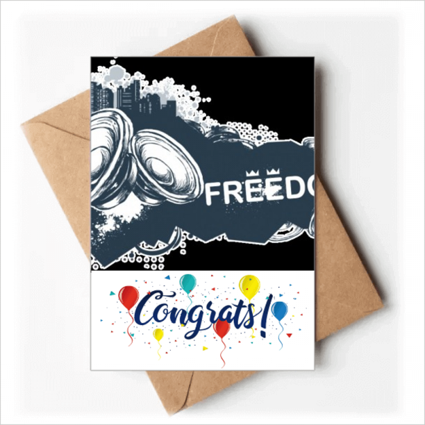 Graffiti Street Culture Hip-Hop Speaker Wedding Cards Congratulations ...