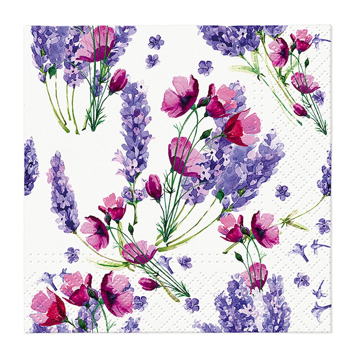 Set of 6 Small Fragrant Lavender Napkins - Walmart.com
