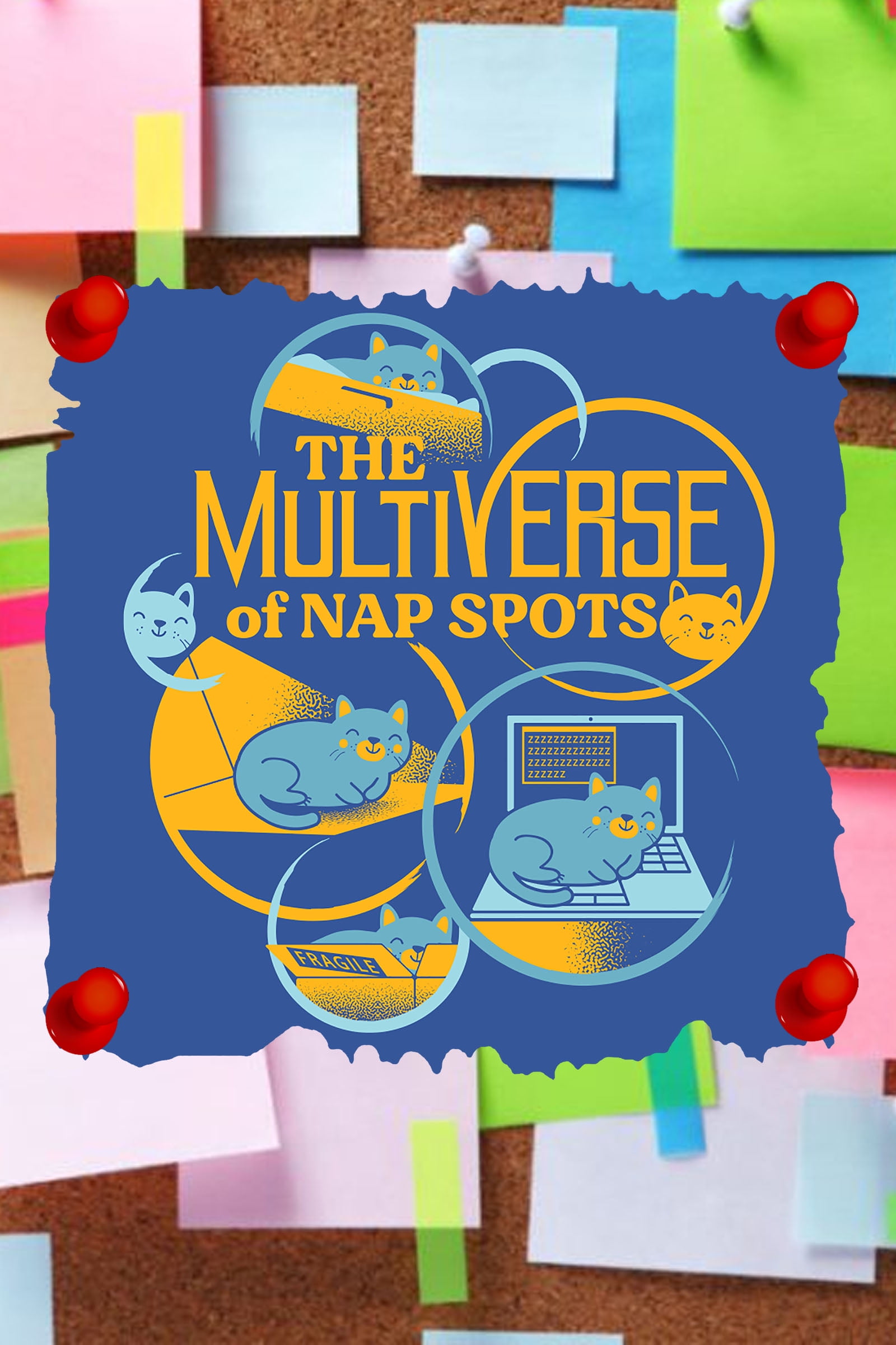 Metal Wall Sign The Multiverse Of Nap Spots Tin Sign Funny Wall Art ...