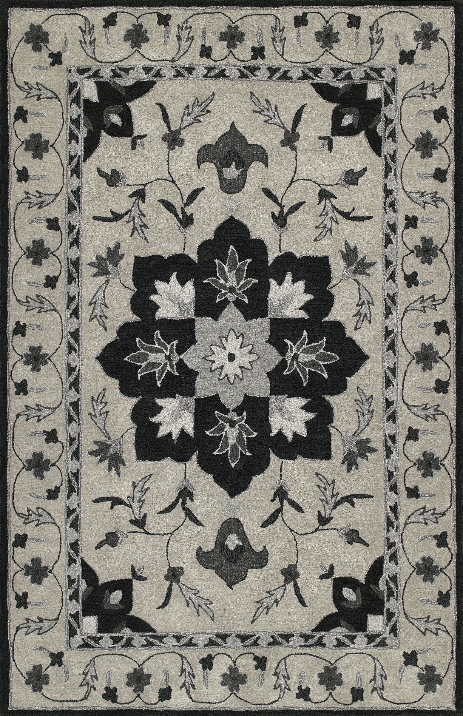 Addison Camilla Ivory Medallion Area Rug - Walmart.com