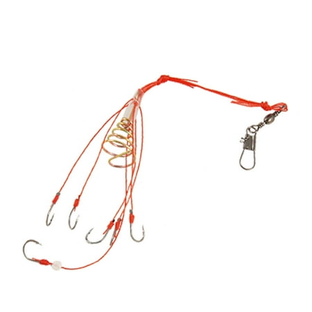 4 Pcs Carbon Steel Spring Fishing Swivel Hooks Fishhook | Walmart Canada