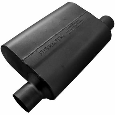 Flowmaster 952548 Super 40 Muffler - 2.50 Offset In / 2.50 Offset Out - Aggressive Sound ...