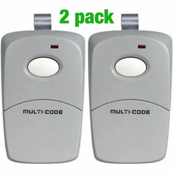 2 Pack 3089 Linear Multi-Code Remote Transmitter Gate Garage Opener ...