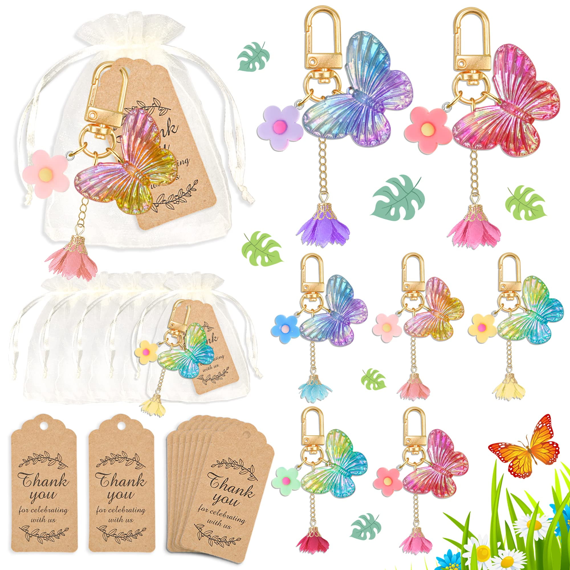 Butterfly Baby Shower Favor Tag