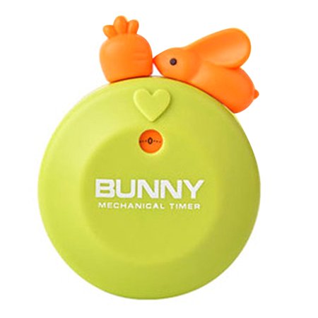 Rabbit Timer Lastic Magnet On The Back Cute And Attractive Cooking Time ...