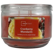 Better Homes & Gardens 12oz Lemon Balm & Cedar Scented 2-Wick Frosted ...