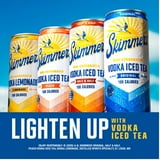 Skimmers Vodka Iced Tea, Original, Peach, Half & Half, Lemonade, 8 Pack ...