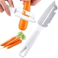 5-in-1 Multifunctional Vegetable Peeler, Torqee Stainless Steel Fruit ...