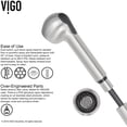 Vigo Pull-Out Spray Kitchen Faucet, Stainless Steel - Walmart.com