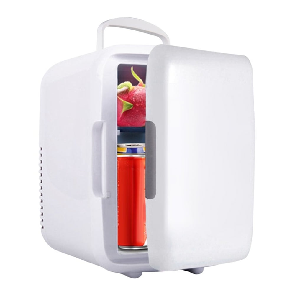 Mini Fridge, 4 Liter/6 Can Fridge, Portable Thermoelectric Cooler and ...