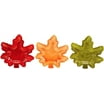 3 Pack of Fall Autumn Leaf Candy Dishes, Salsa dish - Walmart.com
