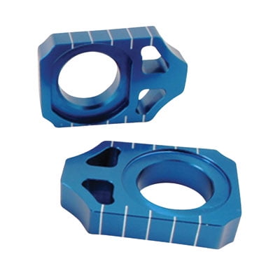 Works Connection Axle Blocks Blue For Yamaha - Walmart.com