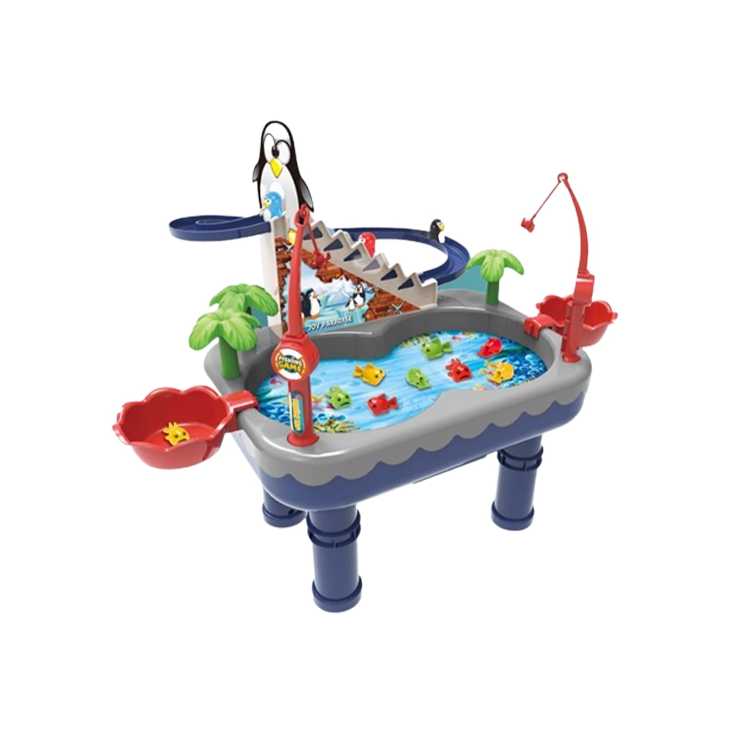 Tido Toys Fishing Game for Kids - Party Toy with Fishing Poles ...