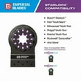 Imperial Blades Starlock Carbide Grit Triangle Rasp - Oscillating Tool ...